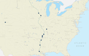 Viserion Grain Locations - CO, IA, IL, MO, AR, and LA